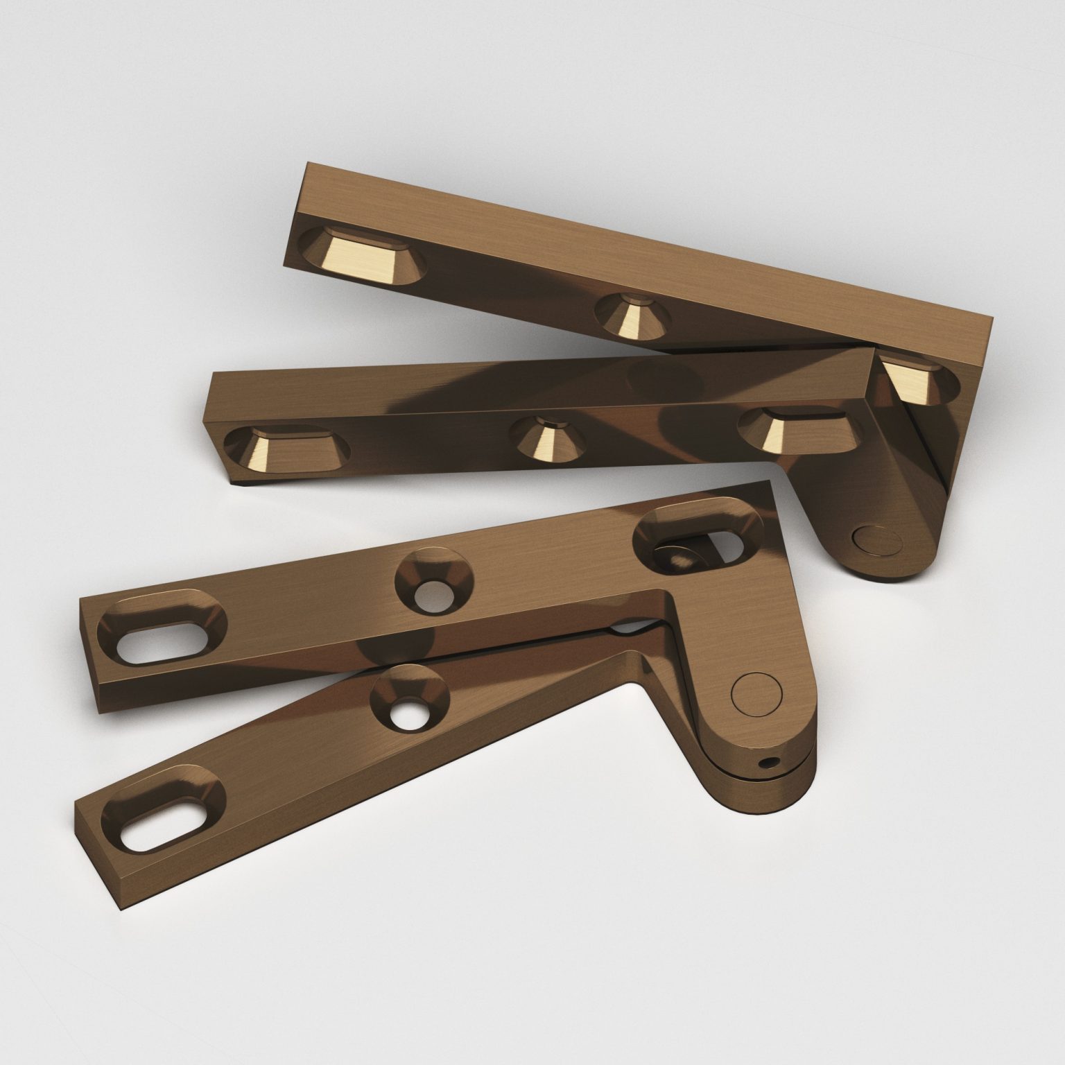 6FH Pivot Hinge Series – Colonial Bronze