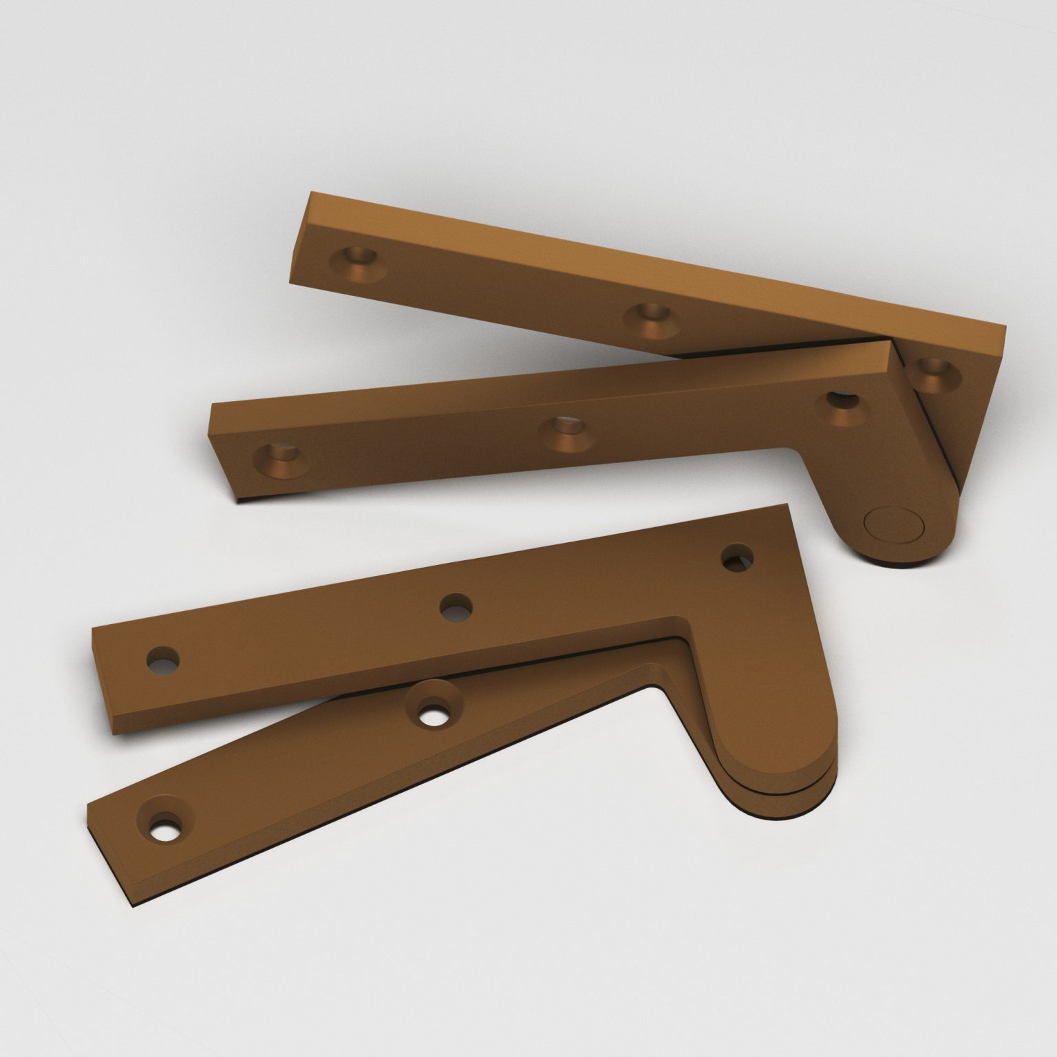 3 1/2 Pivot Hinge Series - Colonial Bronze