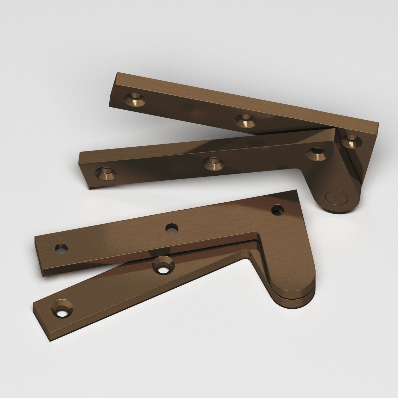 3 1/2 Pivot Hinge Series – Colonial Bronze