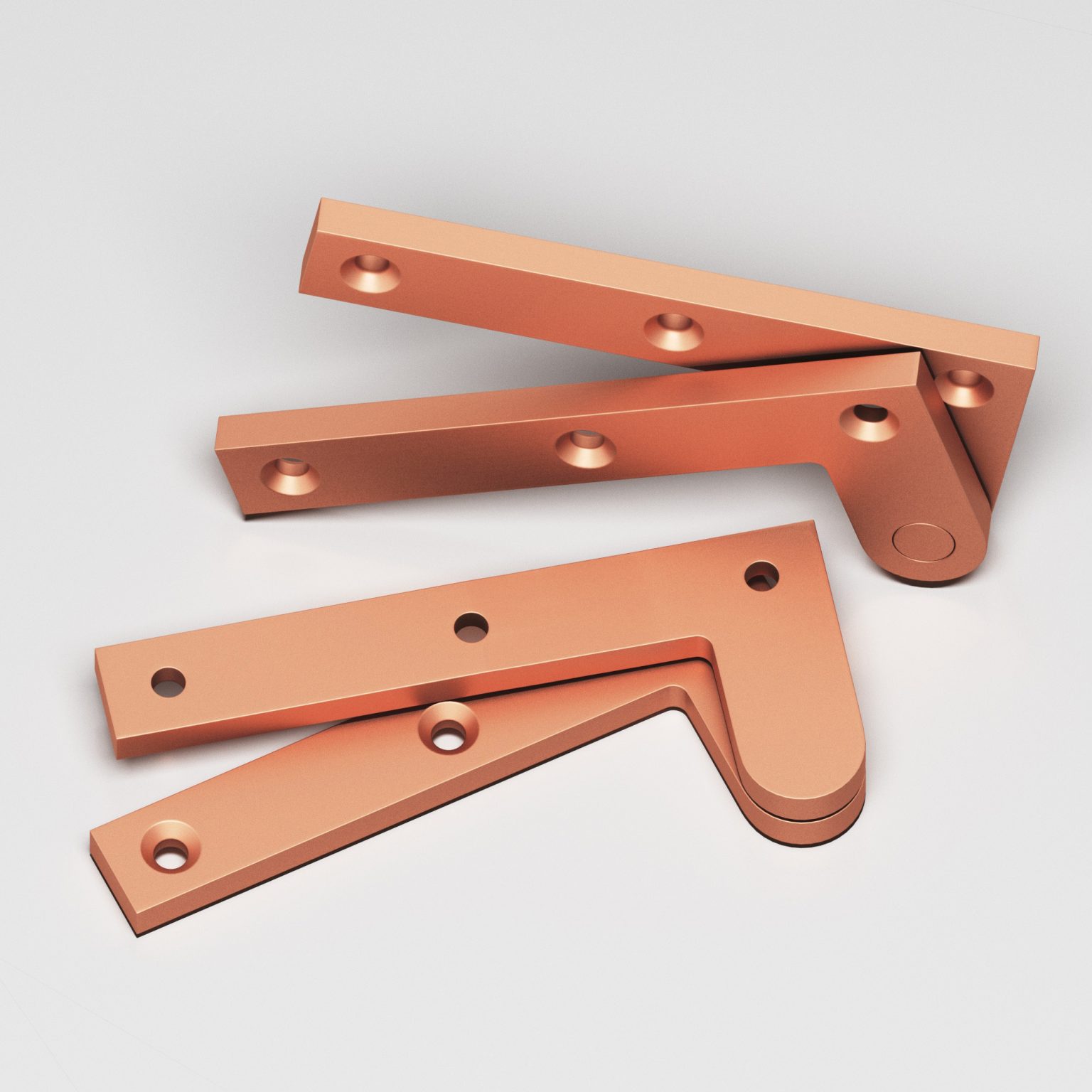3 1/2 Pivot Hinge Series – Colonial Bronze