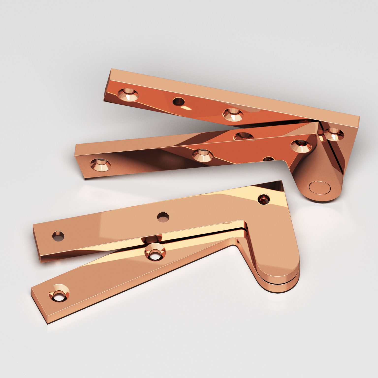 3 1/2 Pivot Hinge Series – Colonial Bronze