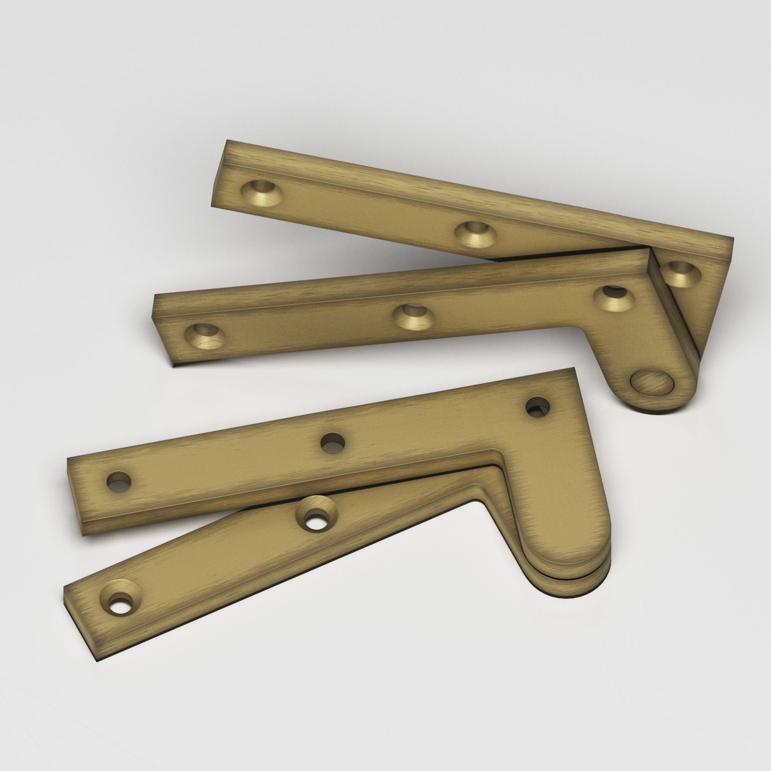3 1/2 Pivot Hinge Series – Colonial Bronze