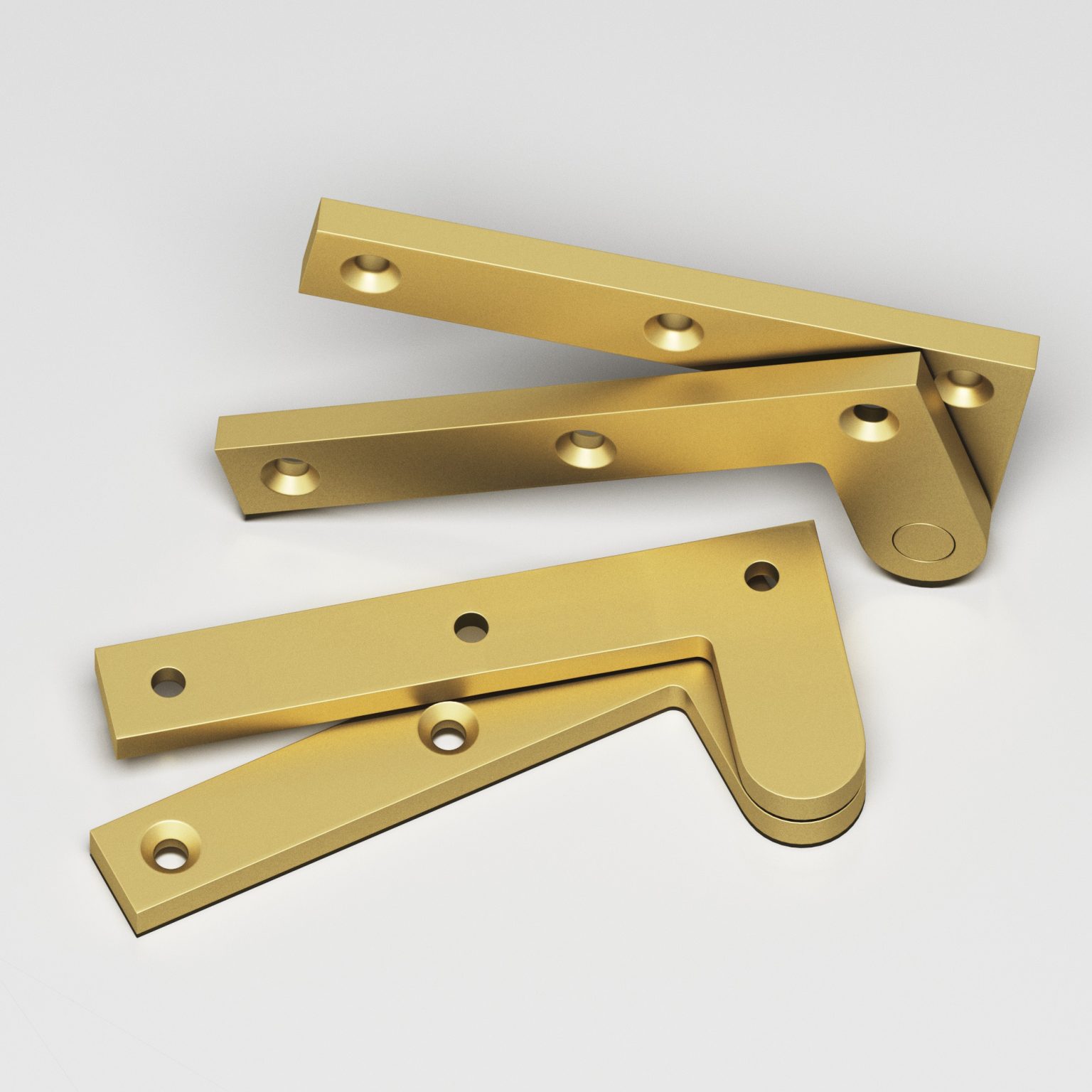 3 1/2 Pivot Hinge Series - Colonial Bronze