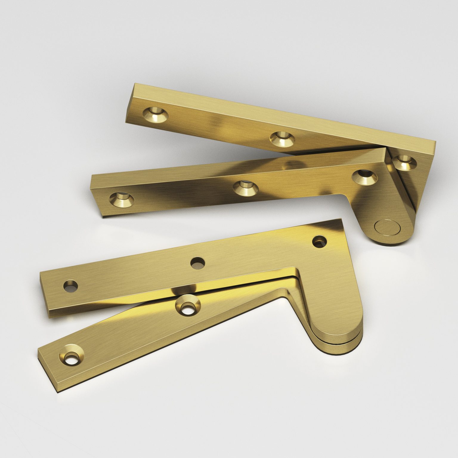 3 1/2 Pivot Hinge Series - Colonial Bronze