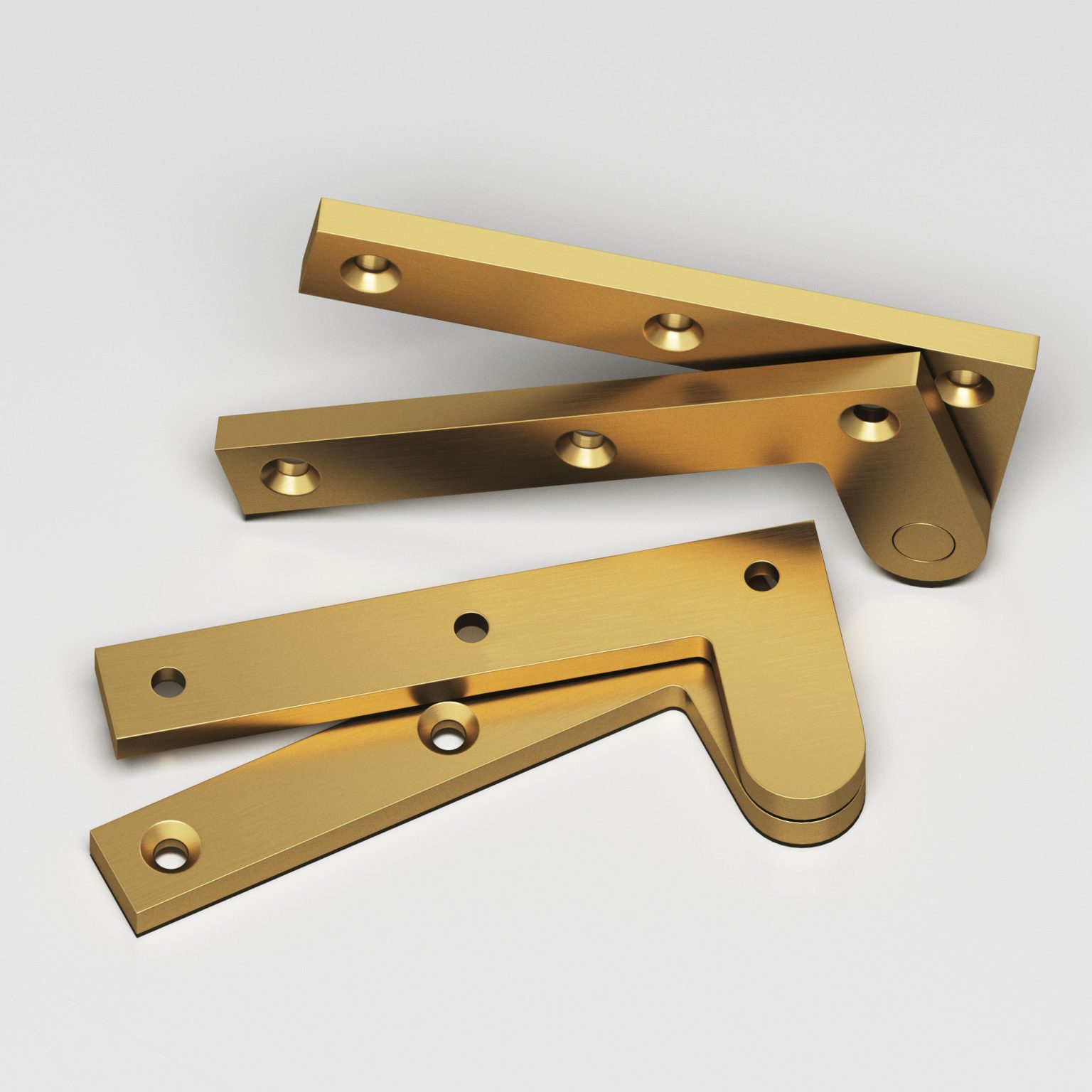 3 1/2 Pivot Hinge Series - Colonial Bronze