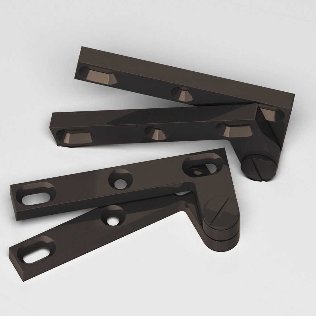 6 Pivot Hinge Series - Colonial Bronze