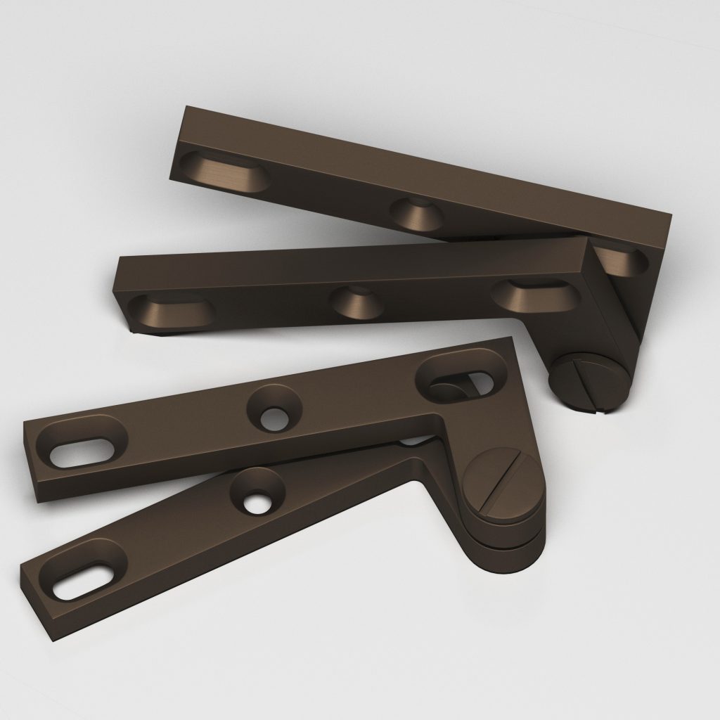 6 Pivot Hinge Series - Colonial Bronze