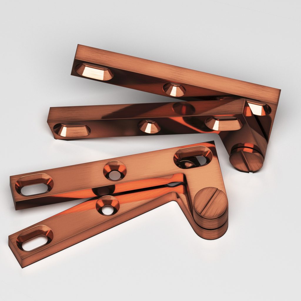 6 Pivot Hinge Series - Colonial Bronze