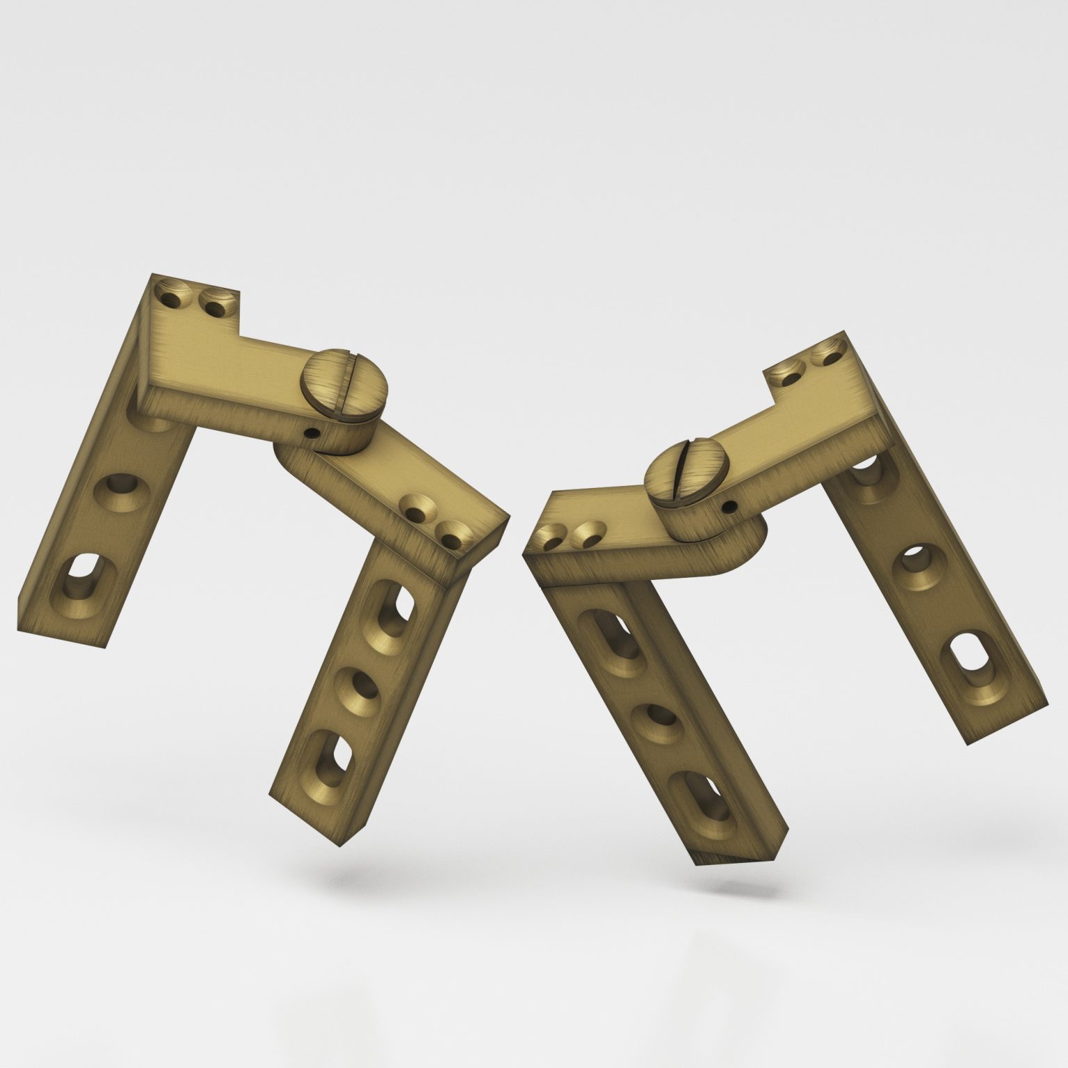 9LH & 9RH Intermediate Pivot Hinge Series - Colonial Bronze