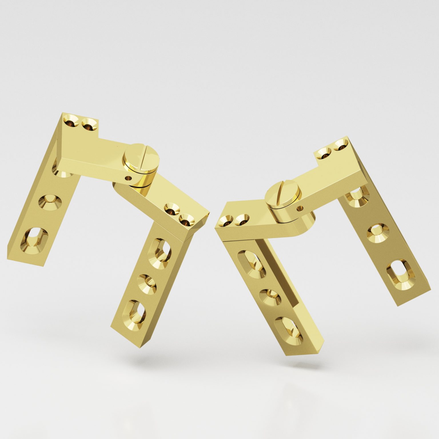 9LH & 9RH Intermediate Pivot Hinge Series - Colonial Bronze